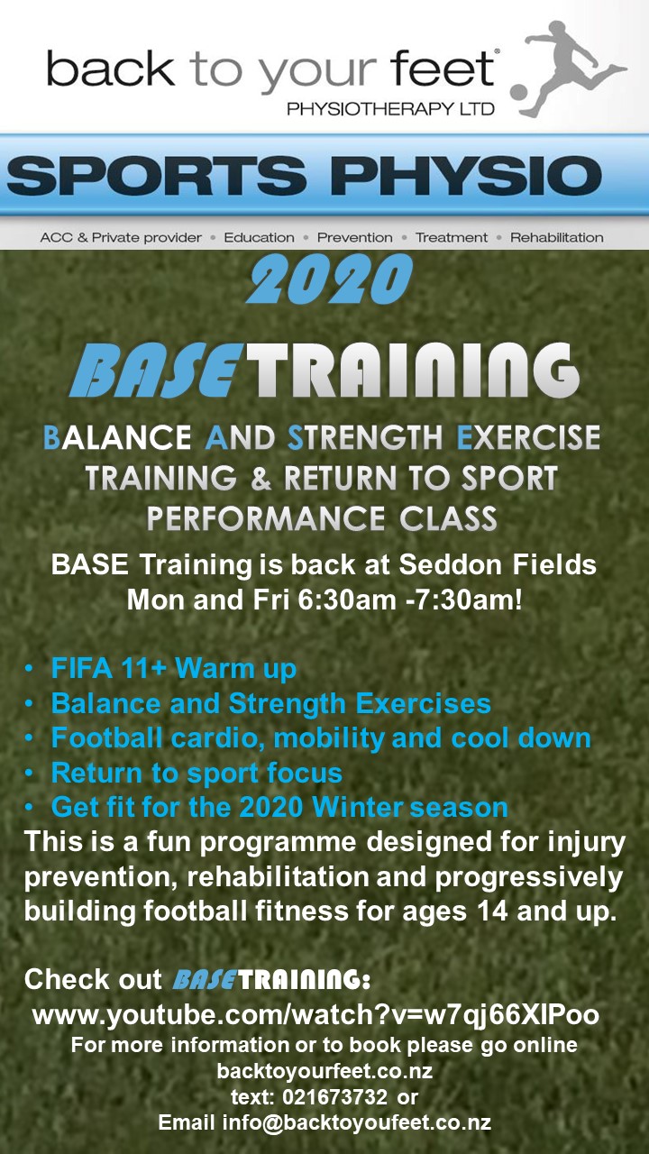 BASE Training – Back to Your Feet Physiotherapy